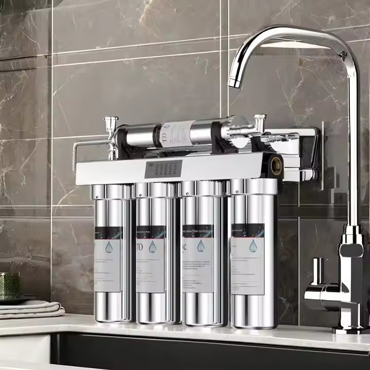 6 Stage Ultrafiltration Water Filters Stainless Steel Large Flow Home ...