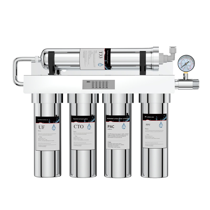 Stainless Steel 5 Stages Water Filter Household UF Drink Tap Water Purifier